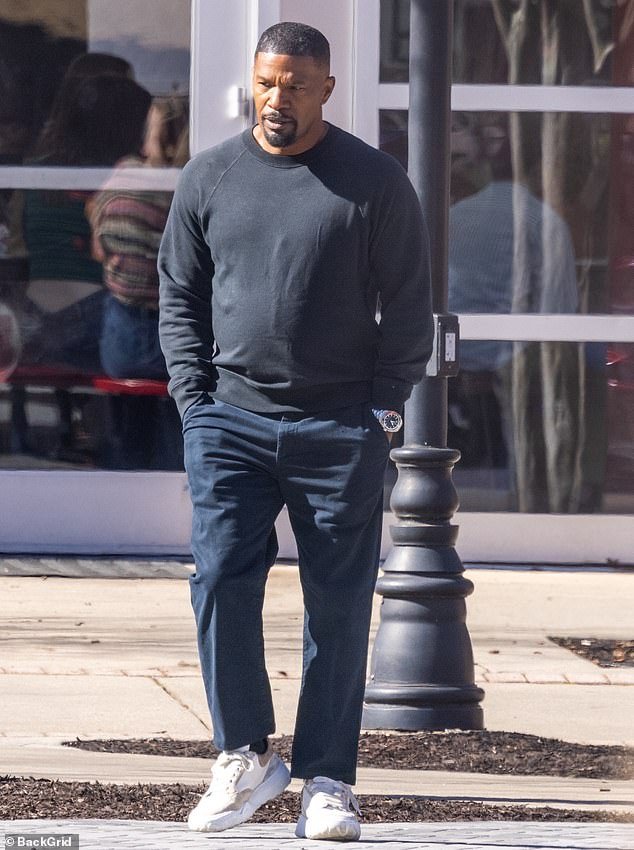Jamie Foxx Returns To Filming Back In Action With Co Star Cameron Diaz